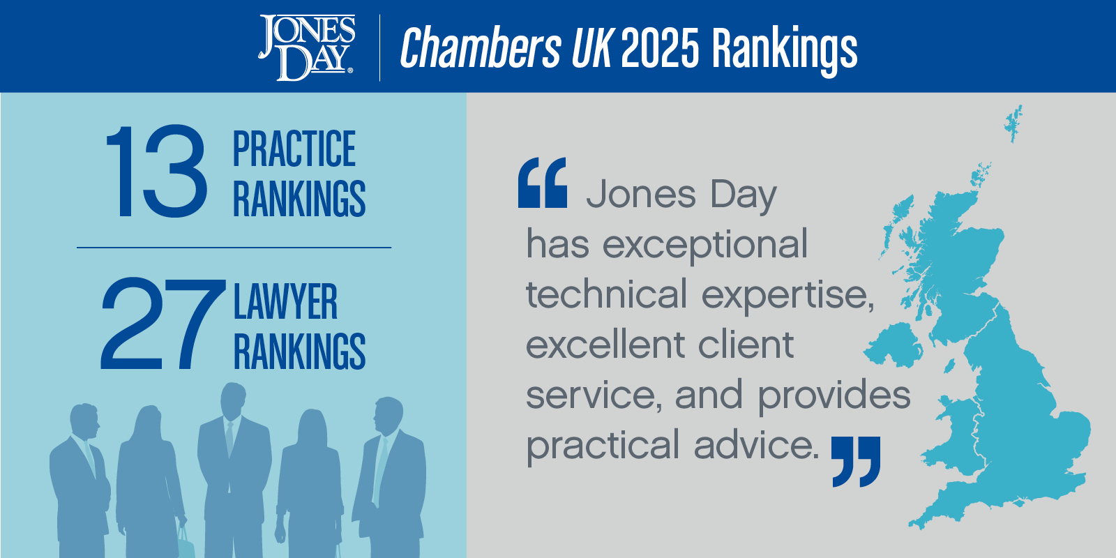Chambers UK 2025 ranks leading Jones Day practices and lawyers | News ...