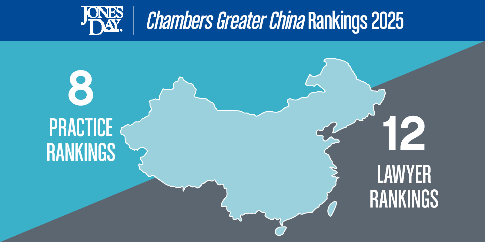 Jones Day lawyers and practices earn top rankings in Chambers Greater ...